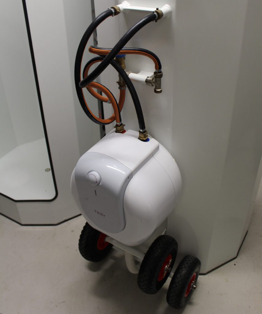 Werking nooddouche - Huurnooddouche.nl